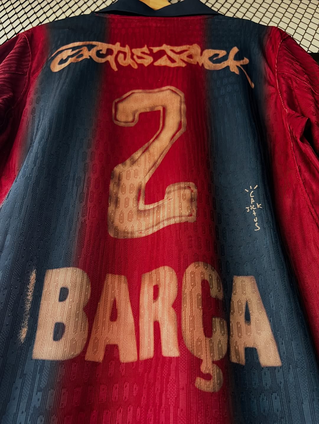 Travis Scott x FC Barcelona PLAYER VERSION – jerseychampbd.com